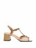 Босоножки Chie Mihara T-strap perforated sandals, размер 38, gold