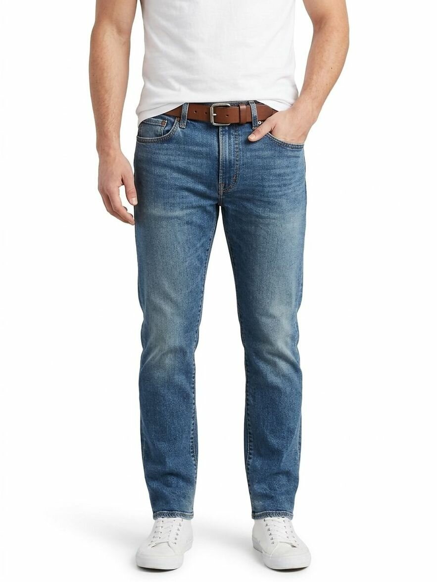 Джинсы классические Men 502 Regular Taper Jeans 