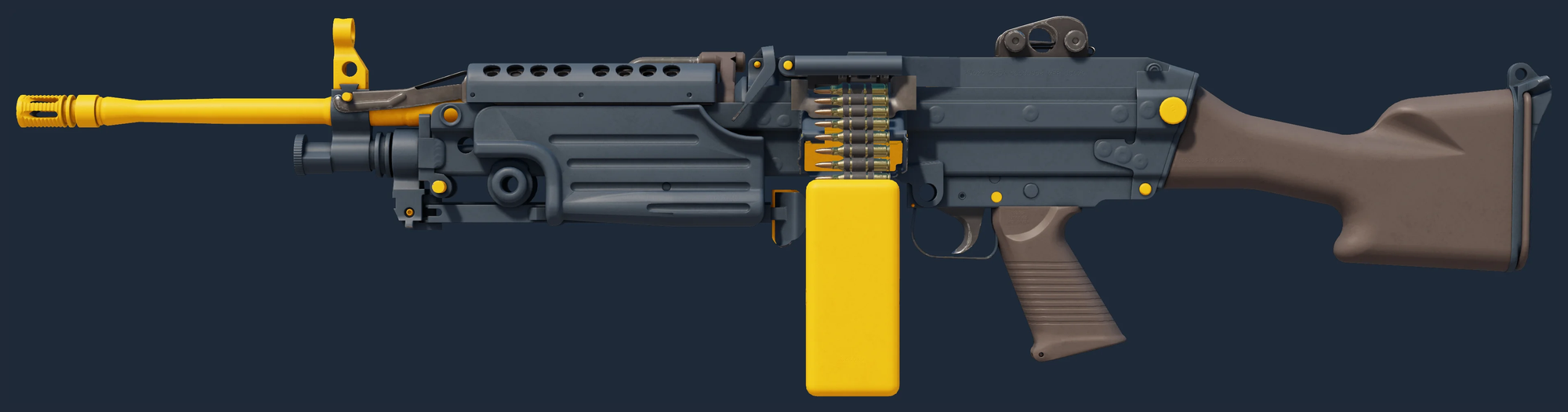 M249 | Ударная дрель (Закалённое в боях) Скины CS2 с быстрой автовыдачей steam trade