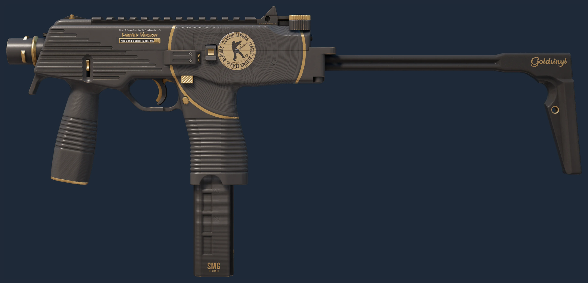 MP9 | Заезженная пластинка (Прямо с завода) Скины CS2 с быстрой автовыдачей steam trade