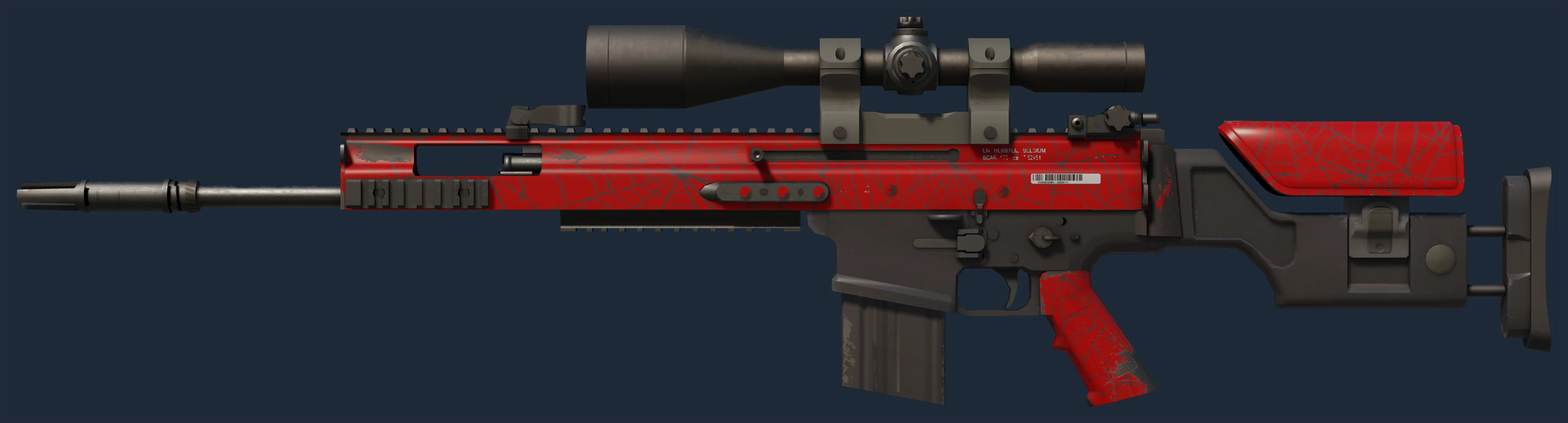 StatTrak™ SCAR-20 | Кровавая паутина (Закалённое в боях) Скины CS2 с быстрой автовыдачей steam trade