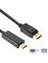 Видеоадаптер-кабель 1.8 м DisplayPort M -> HDMI M (ORIENT C706)