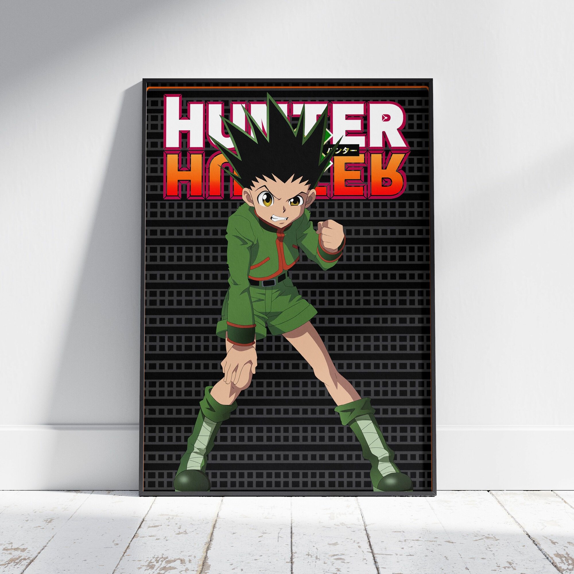 Плакат на стену для интерьера Hunter x Hunter (Гон Фрикс 3) - Постер по аниме формата A3 (30х42 см)