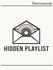 Термонаклейка для одежды и аксессуаров DTF-печать Hidden Playlist