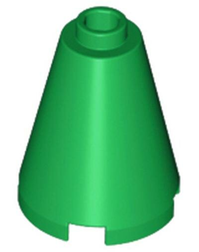 Деталь Lego 3942c Cone 2 x 2 x 2 - Open Stud