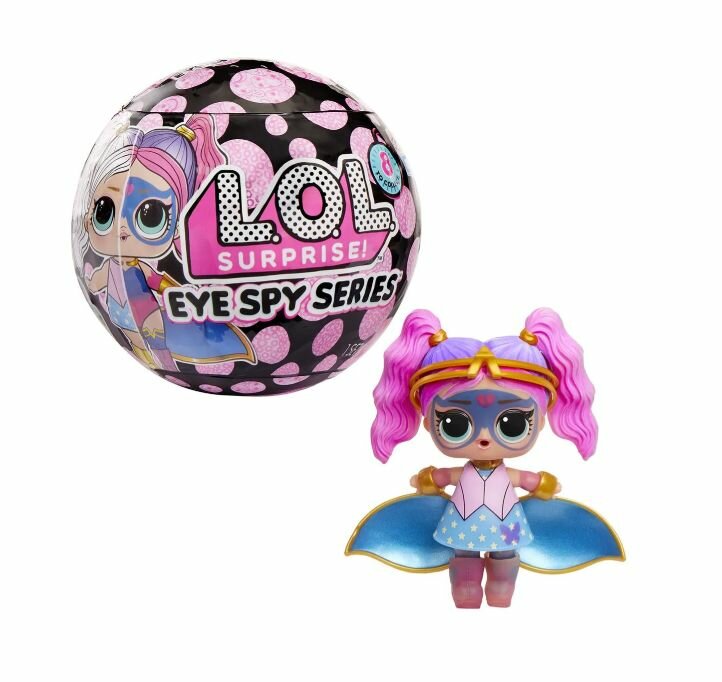 Кукла-сюрприз в шаре LOL Surprise! Eye Spy Tots Шпионки 542629