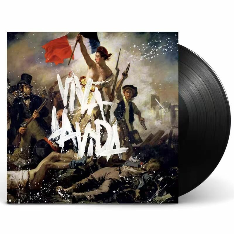 Coldplay, Coldplay Viva La Vida, Ода жизни, виниловая пластинка, 12-дюймовый диск для граммофона