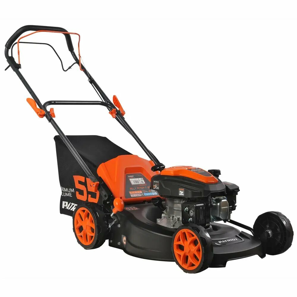 Газонокосилка бензиновая самоходная Patriot PT 465S LM 5 л. с. 46 см