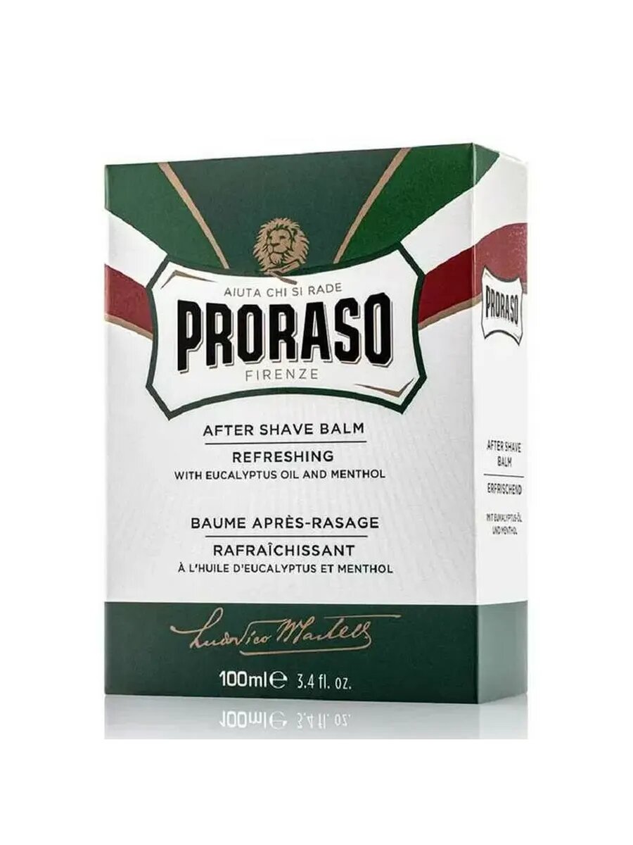 Proraso Eucalyptus Oil And Menthol After Shave Balm Б 100 мл