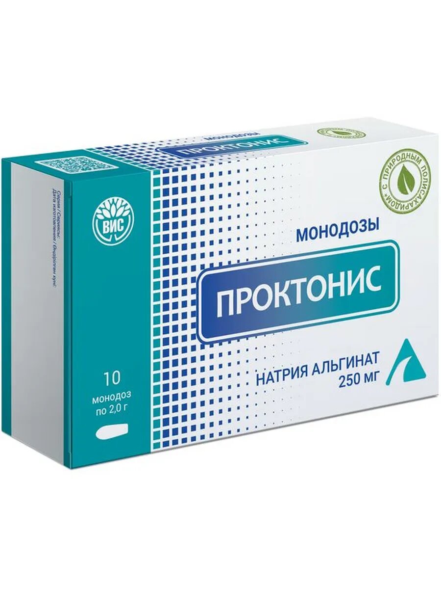 Крем в монодозах Проктонис 2г 10шт