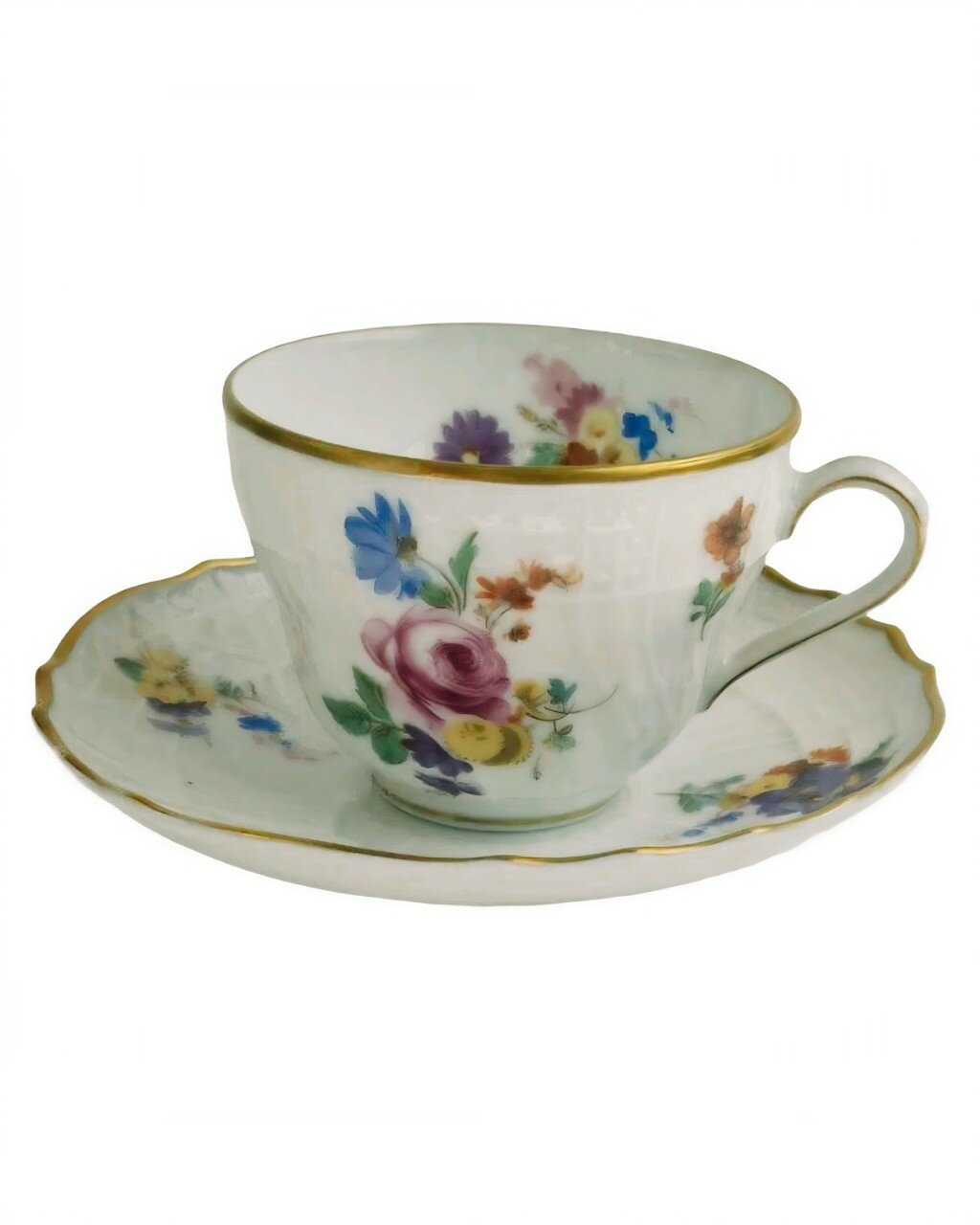 Чайная пара "Цветы" Hutschenreuther Германия
