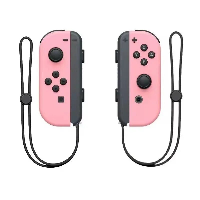 Розово-желтый Joy-Con беспроводной контроллер для Nintendo Switch, Bluetooth-вибрация, без запястного ремня, игровые