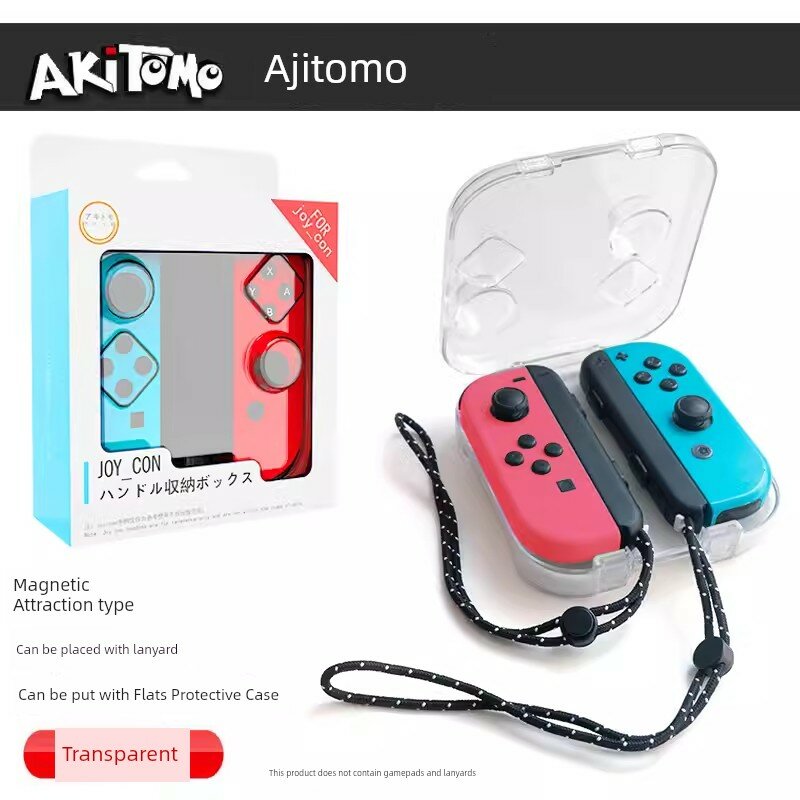 Чехол для Nintendo Switch JOYCON, защита от ударов, прозрачный, модель AJITO MO