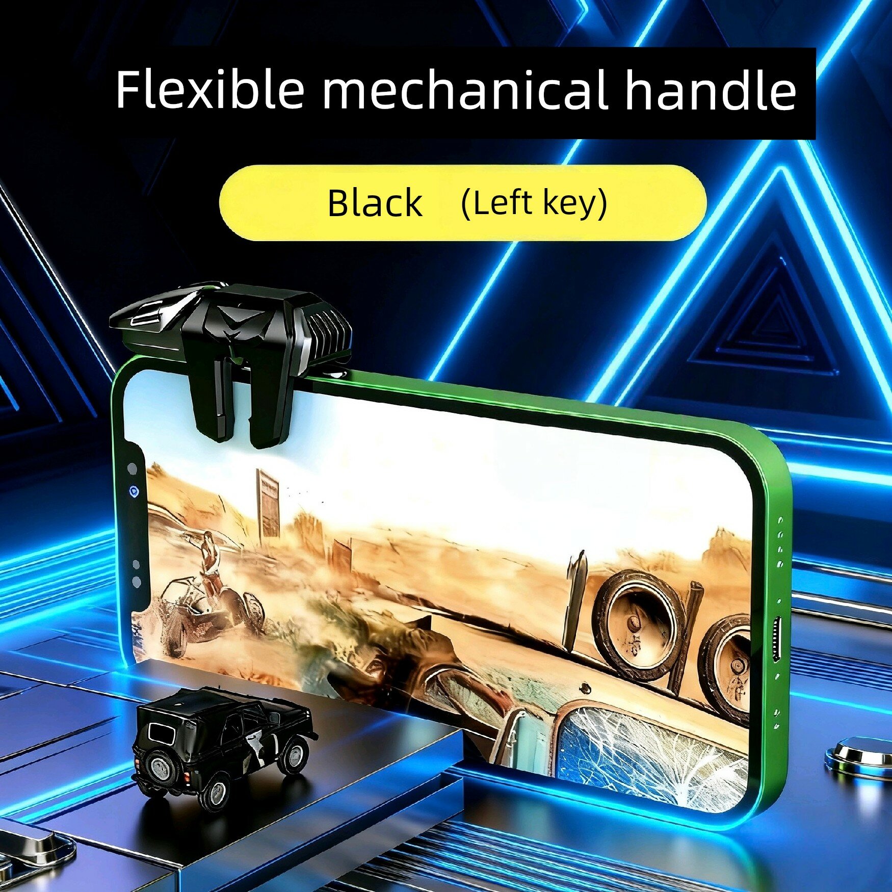 Шестипальцевый регулятор для игр, левая кнопка геймпада для Android и iOS, механическая кнопка