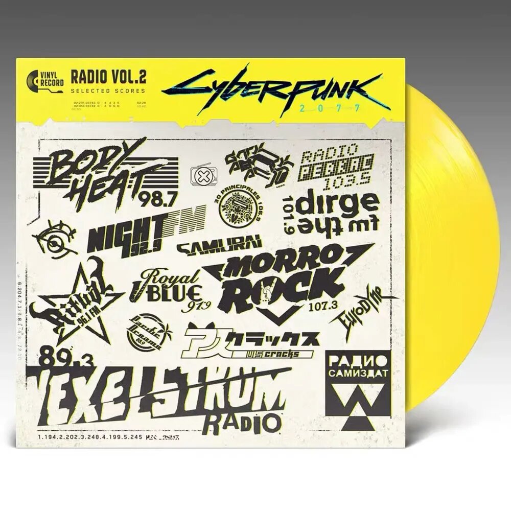 Виниловая пластинка Various - Cyberpunk 2077 Radio OST Vol. 2 (OST Киберпанк 2077)Vinyl, LP