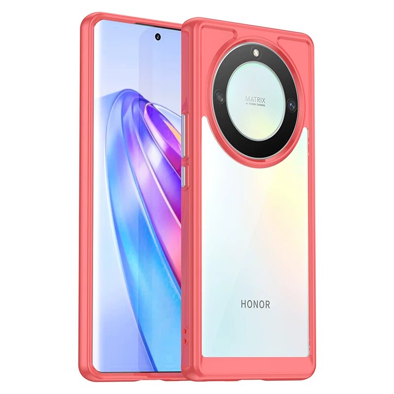 Чехол для Honor 50 Pro с полной защитой, красный, ударопрочный дизайн для серии 50 Pro