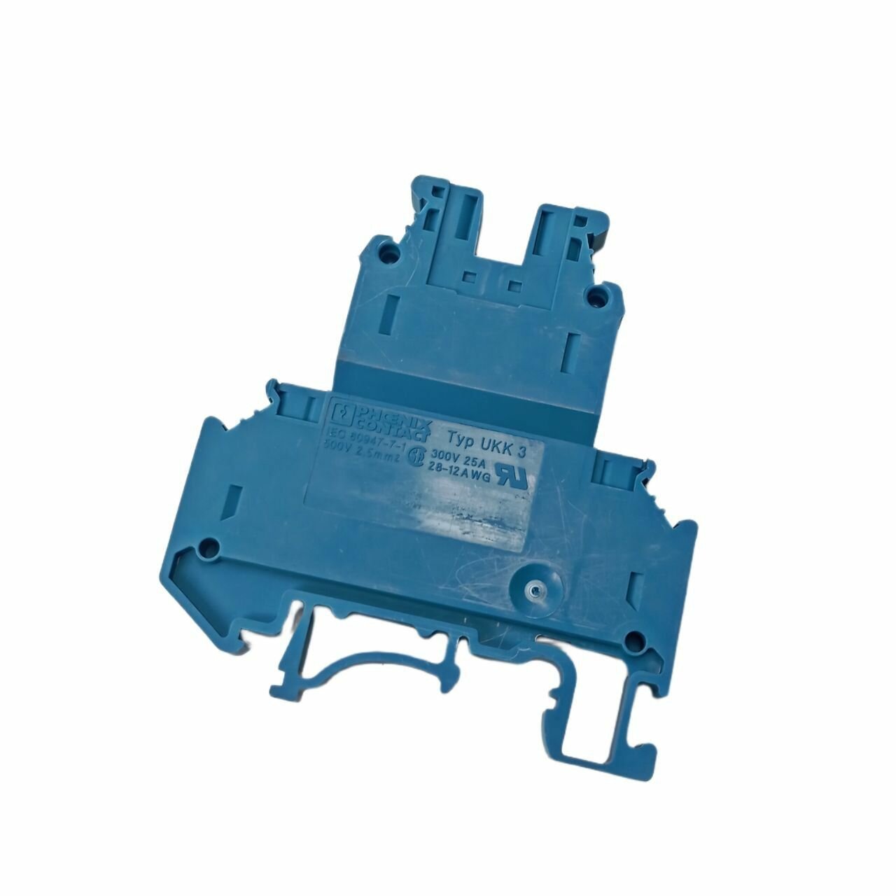 Двухъярусная клемма Phoenix Contact UKK 3 BU 2770095, 1 шт