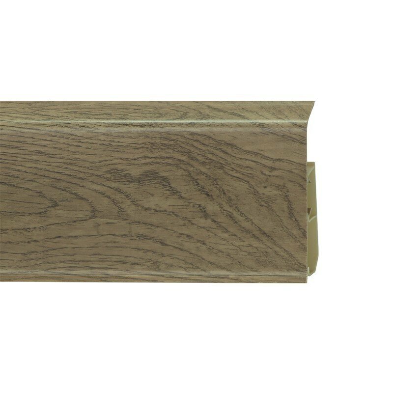 Плинтус пластиковый Winart Quadro 80 мм Дуб элит 311, 1 шт.