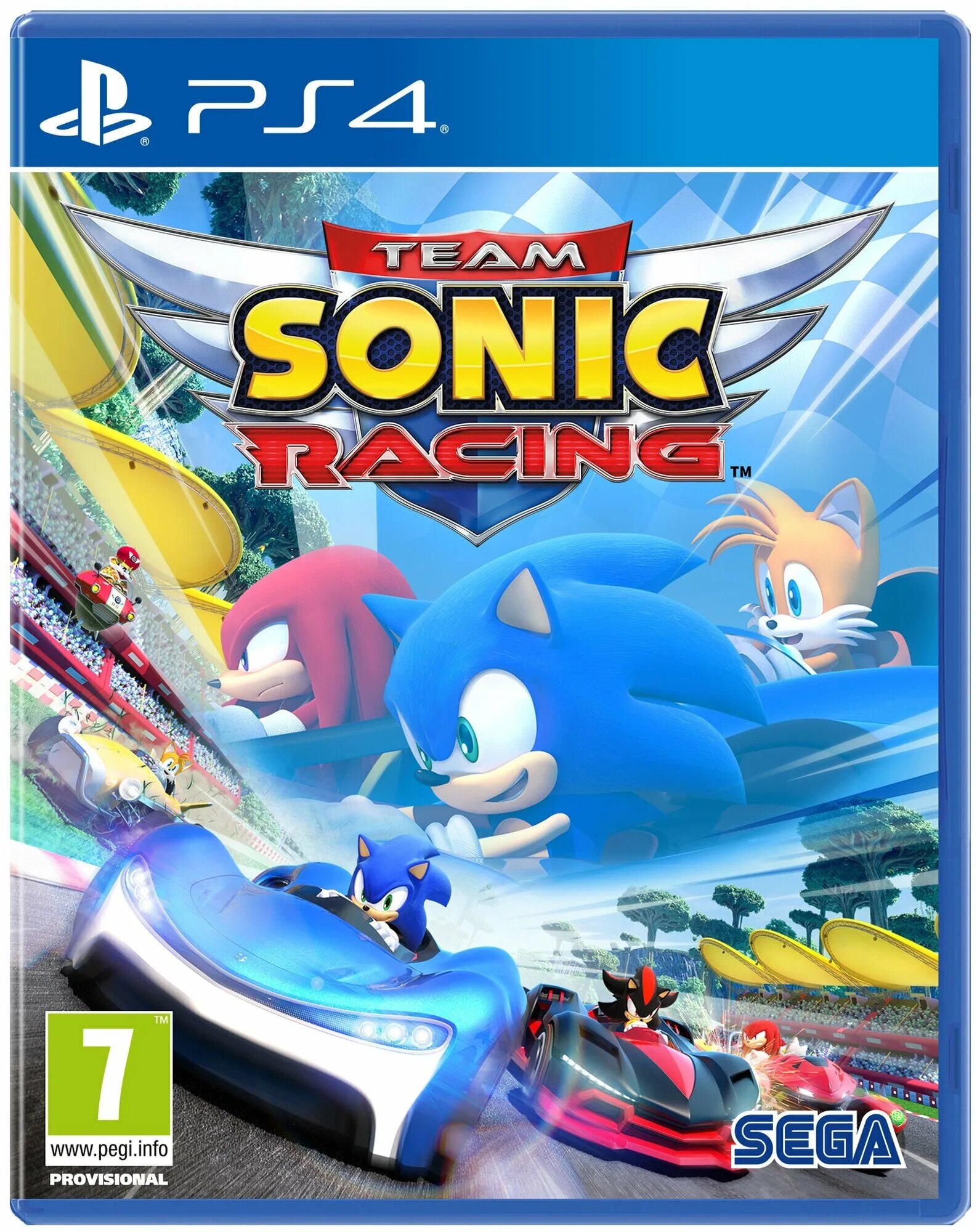 Team Sonic Racing, PlayStation 4, русские субтитры