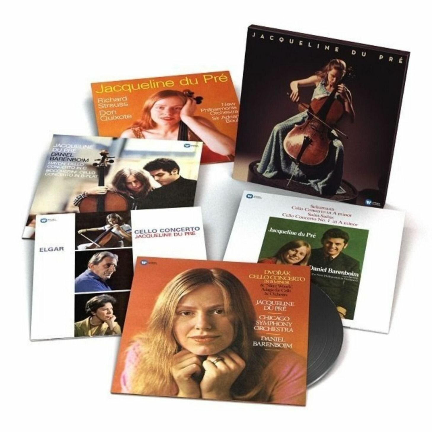 Виниловая пластинка Jacqueline Du Pr - 5 Legendary Recordings, 5 x Vinyl, LP, Compilation, New, New