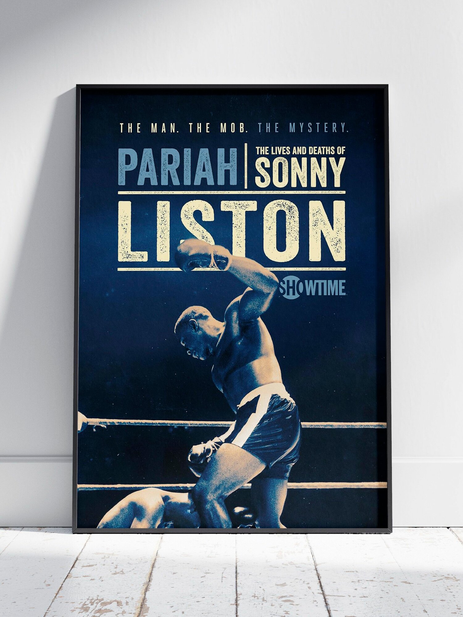 Плакат на стену для интерьера Легенды Бокса (Сонни Листон - Sonny Liston) - Постер по спорту и физической активности формата A3 (30x42 см)