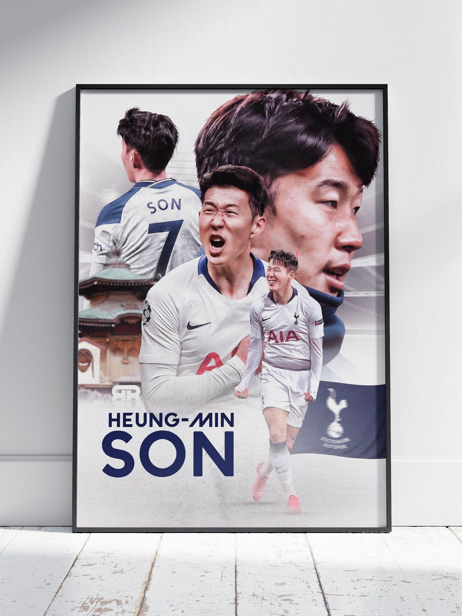 Плакат на стену для интерьера Тоттенхэм Хотспур (Сон Хын Мин - Son Heung min 6) - Постер по спорту и физической активности формата A4 (21x30 см)