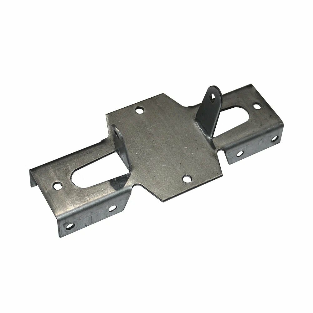 Кронштейн для столба заборного 60х60 мм оцинкованный 174х80х60 мм