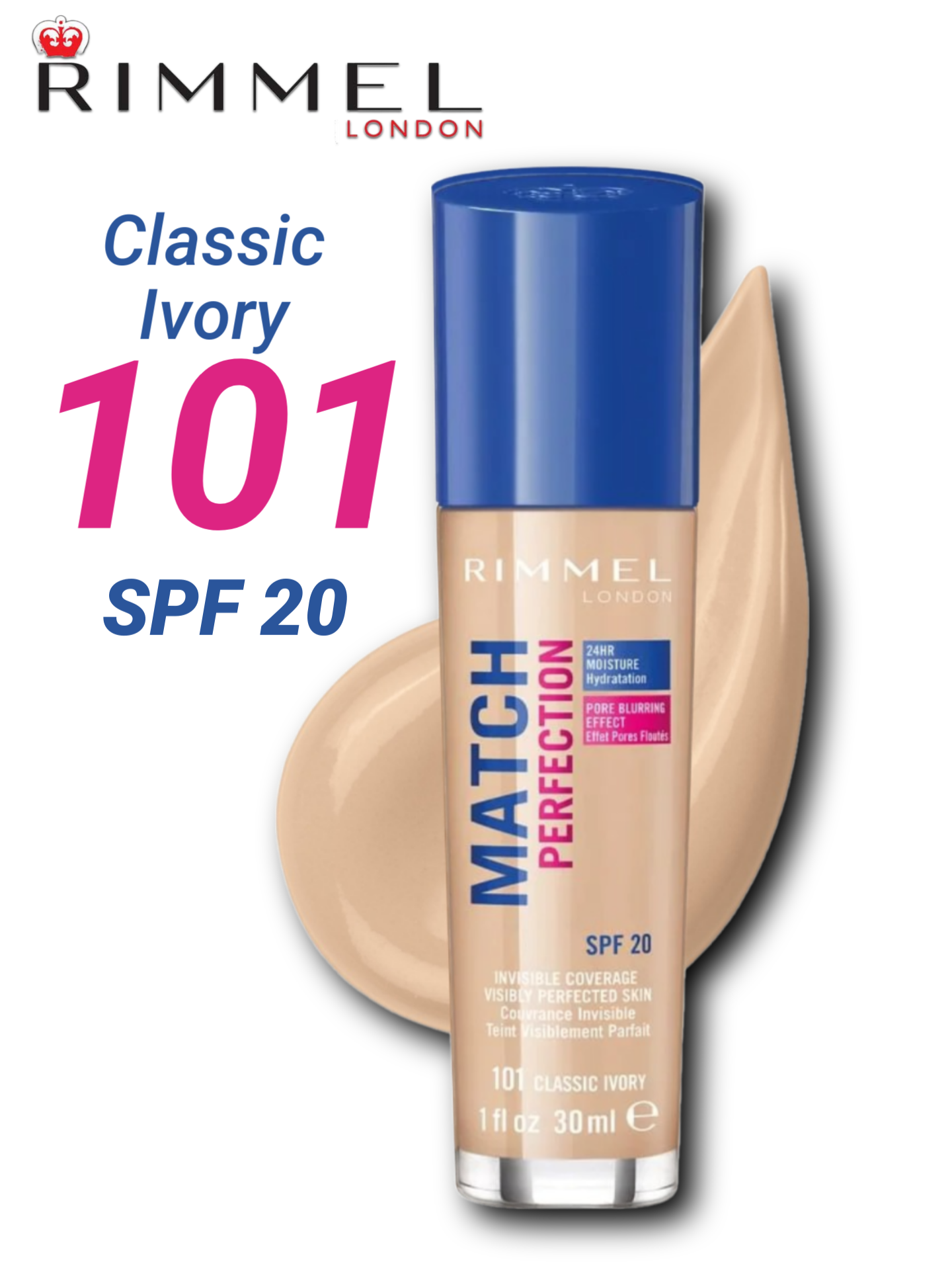Тональный крем Match Perfection тон 101 30 мл