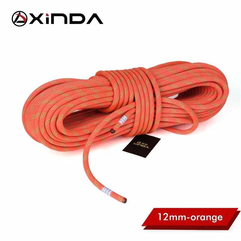 XINDA веревка статическая 12мм оранжевая 10м