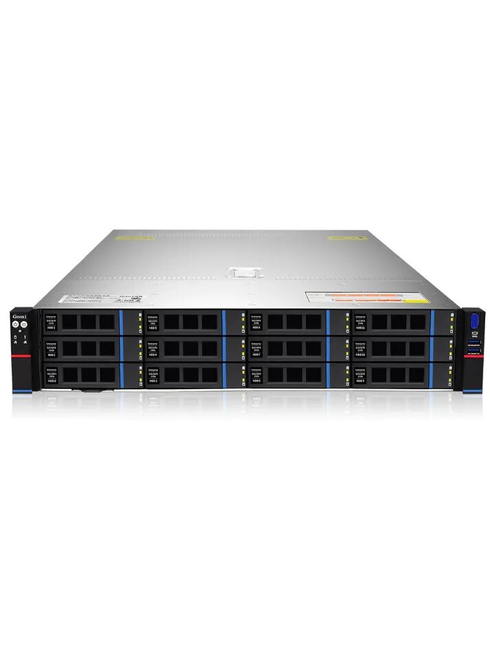 Серверная платформа 2U Gooxi SR201-D12R-NV-G2 (2*SP5, 24*DDR5, 4*PCIe)