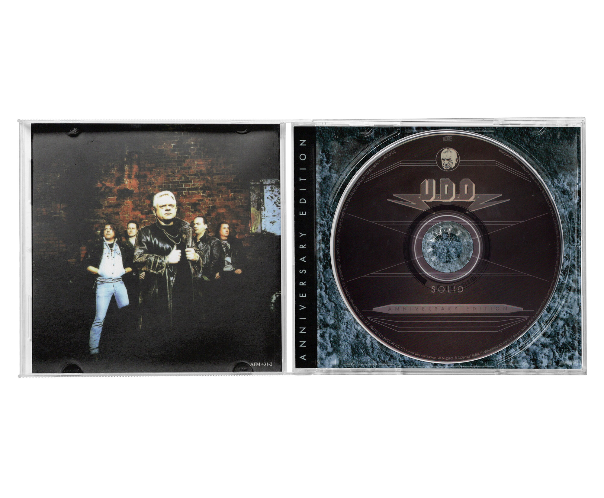 U.D.O. - Solid, 1997, 8-page, CD-Аудио — фото 1
