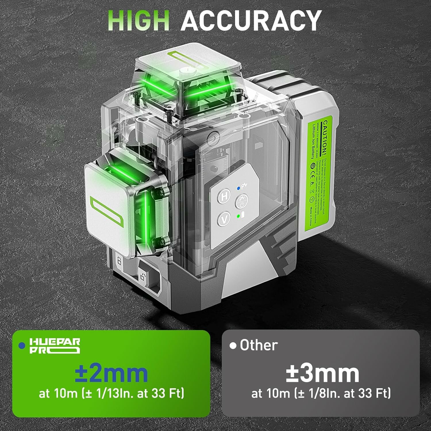Huepar Лазерный уровень ZK04CG