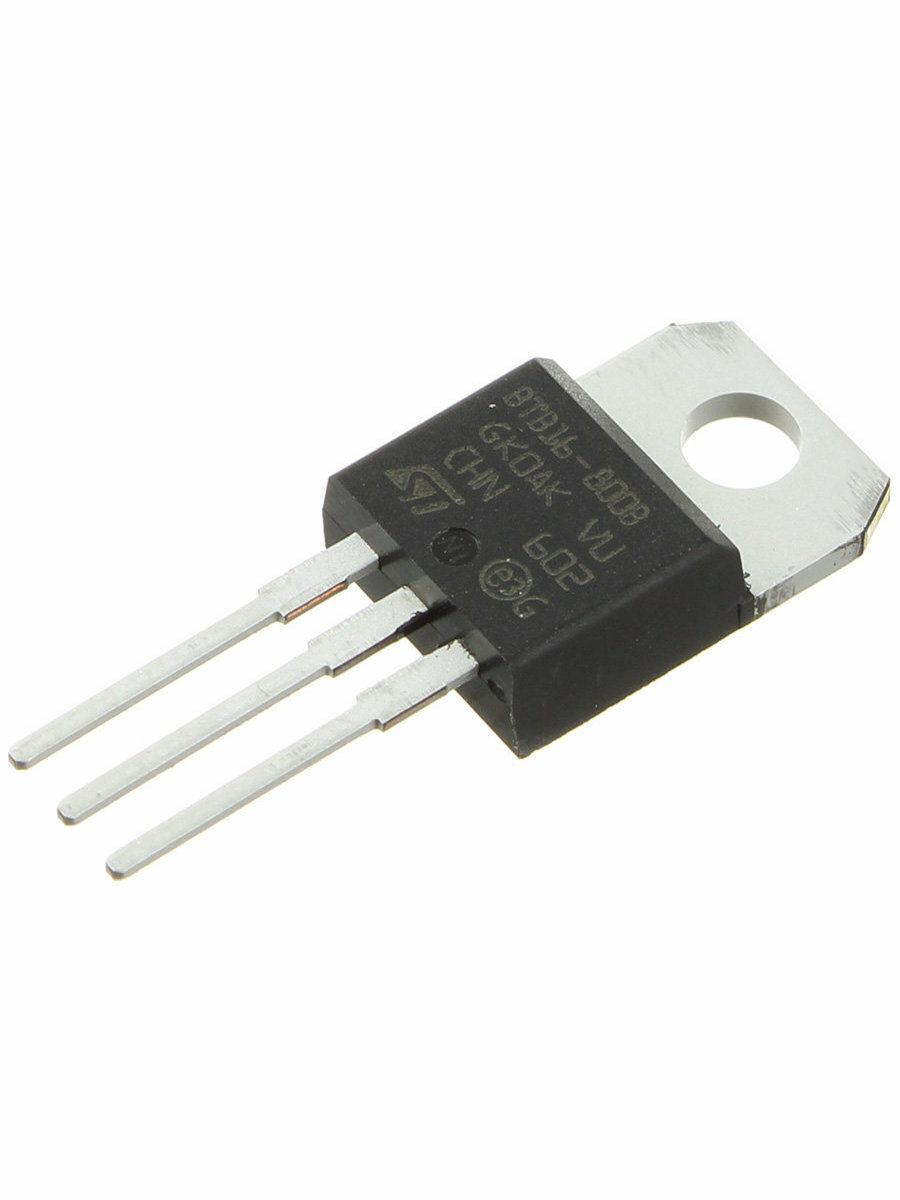 Симистор BTB16-800BRG TO-220AB STM (16А 800В 50мА 4Q)