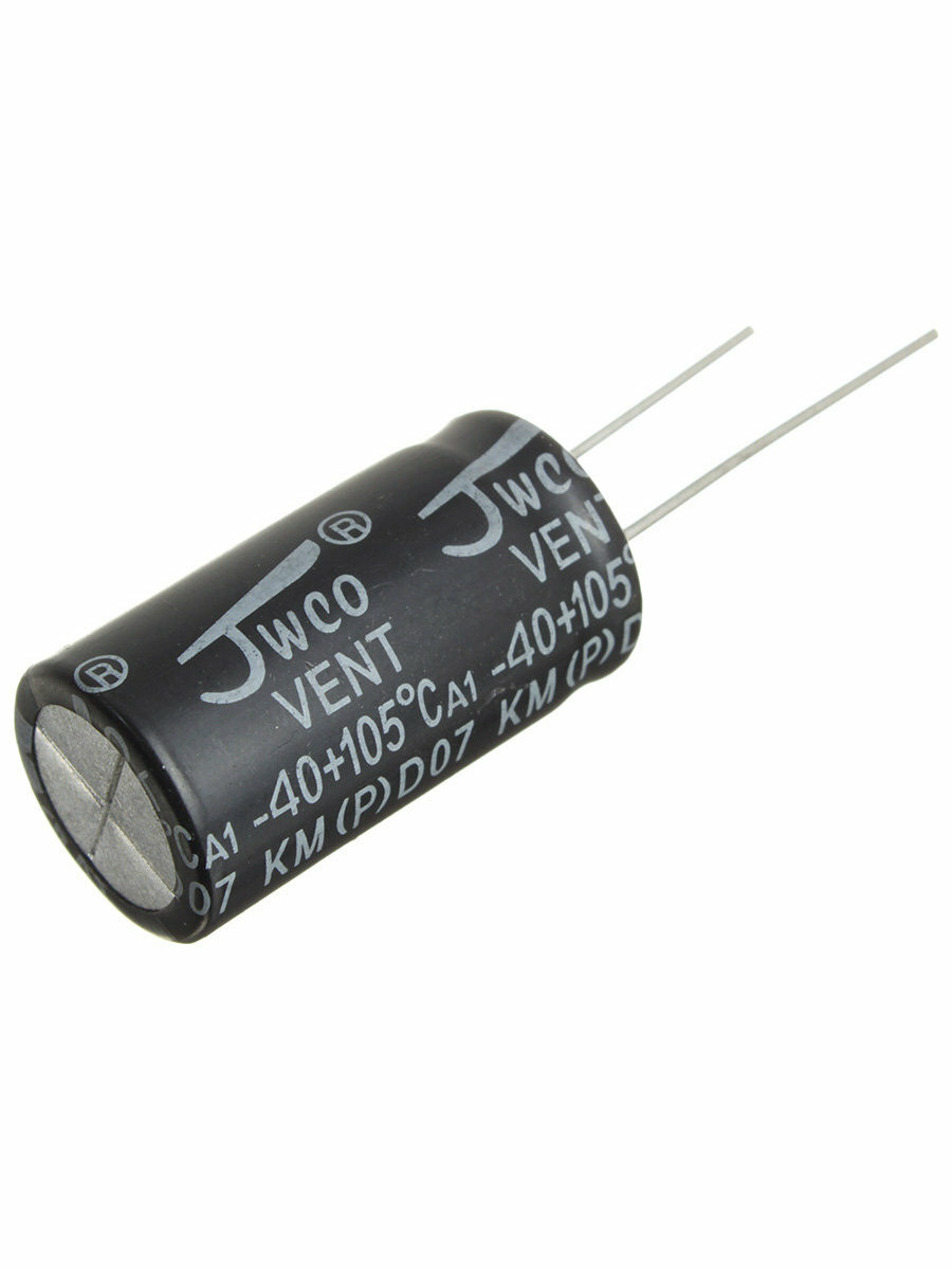 Конденсатор 2200мкФ 50В 16*30мм 105С Jwco KM222M1HBKJ1630EBK 1500мА 2000час