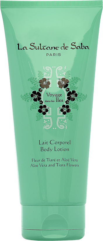 La Sultane de Saba body lotion "tiara and aloe vera" - молочко для тела "тиаре и алоэ вера", 200 ml