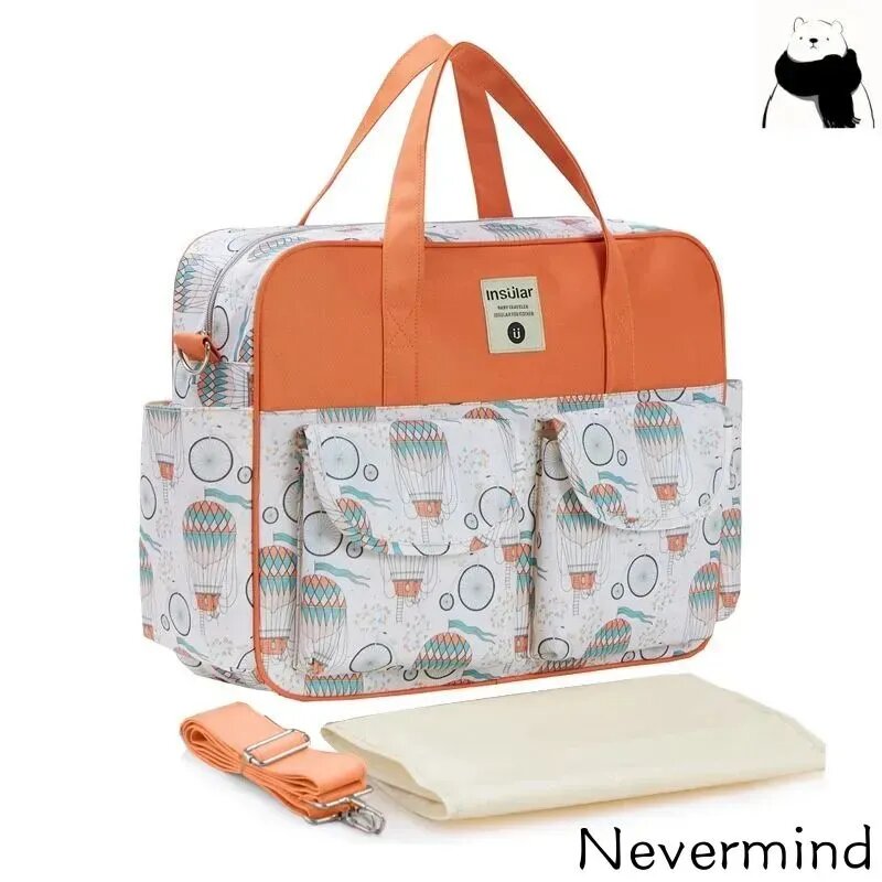 Diaper bag Сумка органайзер для коляски и мамы с термокарманами