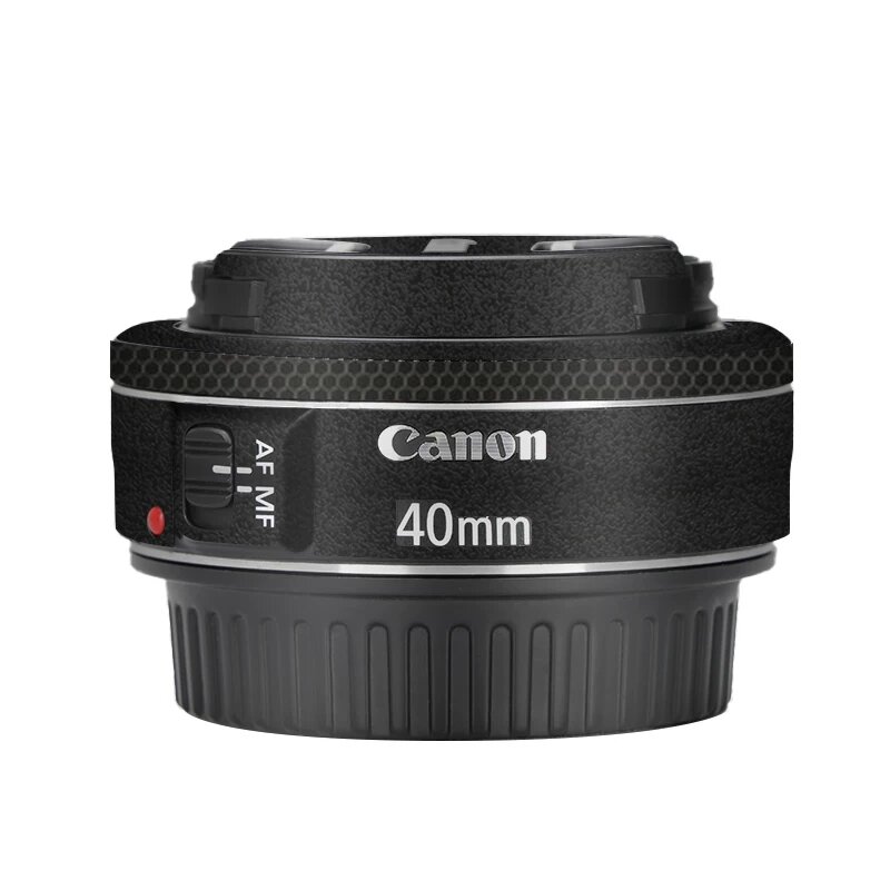 Объектив Canon EF 40mm f/2.8 STM с матовым черным покрытием - прочная легкая линза для систем Canon DSLR