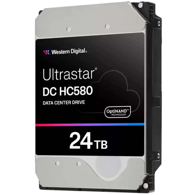 WD WUH722424AL5204 HDD WD SAS Server 24Tb Ultrastar DC HC580 7200 12Gb/s 512MB
