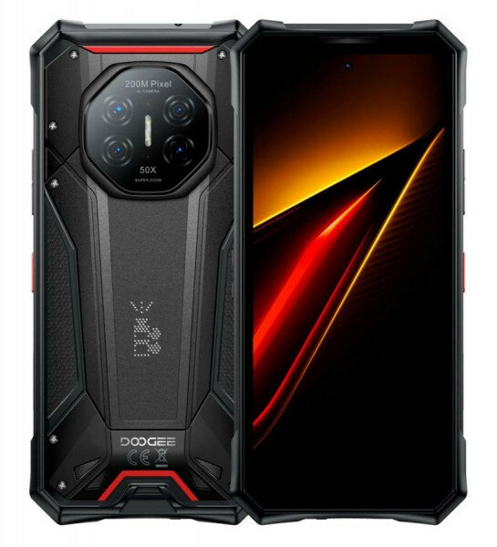 Смартфон Doogee S300 Plus 12Gb/1Tb Global Obsidian Black (Черный)