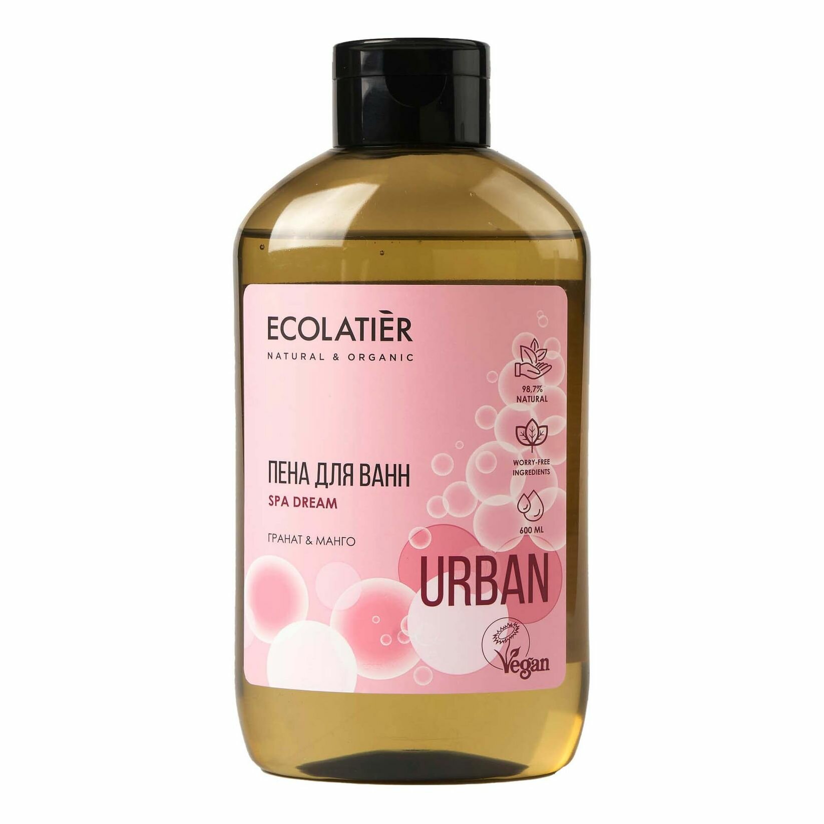 Пена для ванны Ecolatier Гранат и манго 600 мл