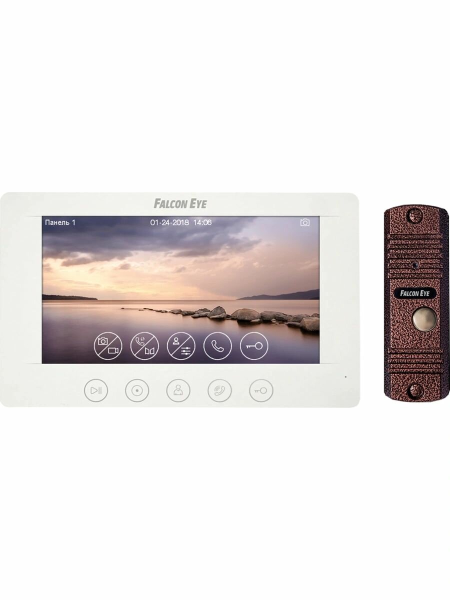 Комплект домофона Falcon Eye KIT Space HD Wi-Fi 00-00331349
