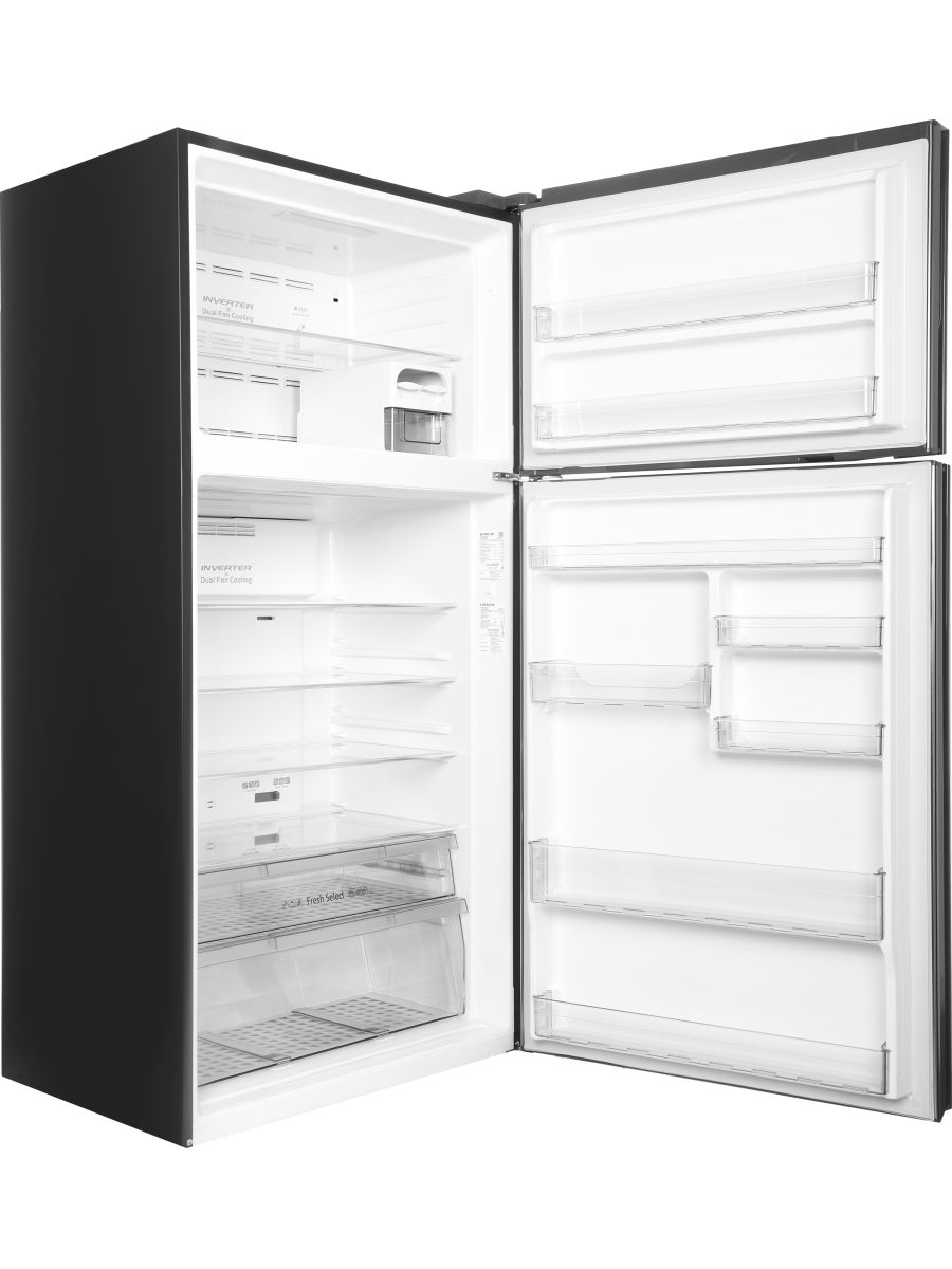 Холодильник двухкамерный HITACHI R-V660PUC7-1 BSL 550л No Frost инверторный A++ морозилка сверху серебристый бриллиант