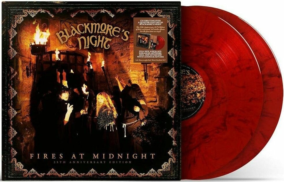 Blackmore's Night – Fires At Midnight [Coloured Red / Black Marbled Vinyl] (2 LP)