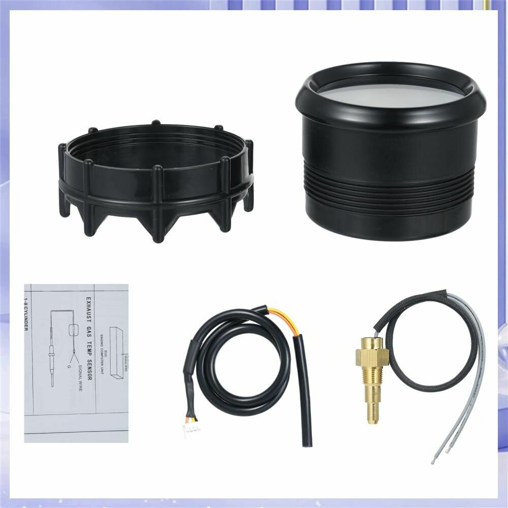 Качественный измеритель температуры воды, LED дисплей с низким освещением, подходит для всех автомобилей и мотоциклов