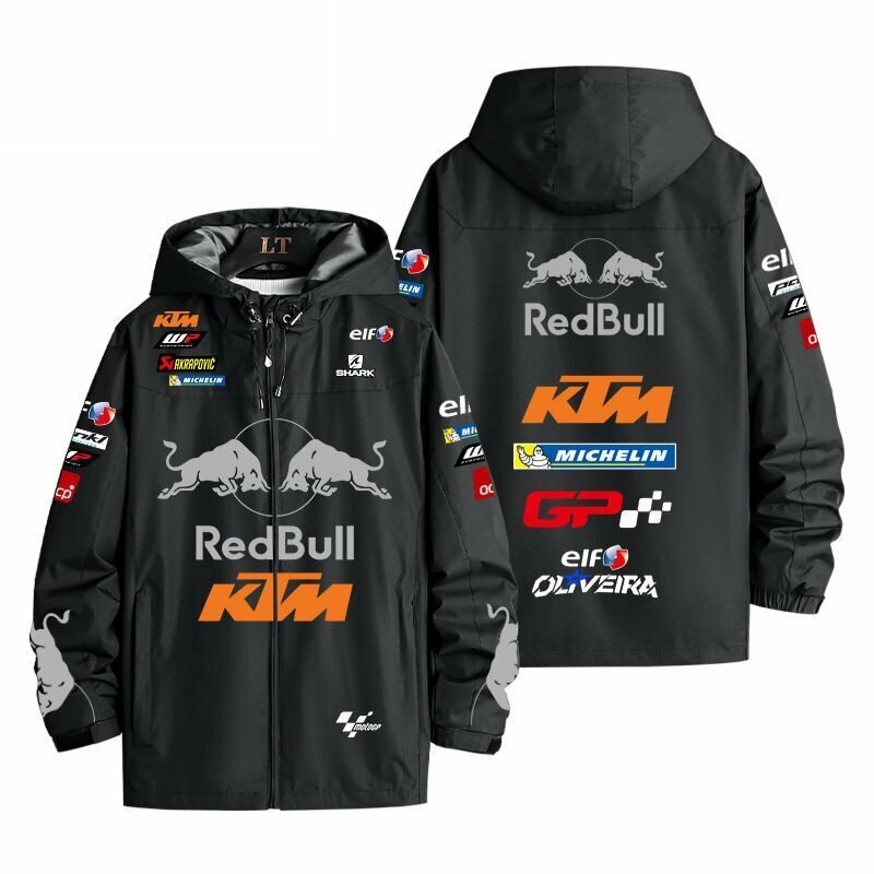 Кобрендинговая куртка RED BULL для верховой езды на мотоцикле Red Bull от KTM, тонкого сечения