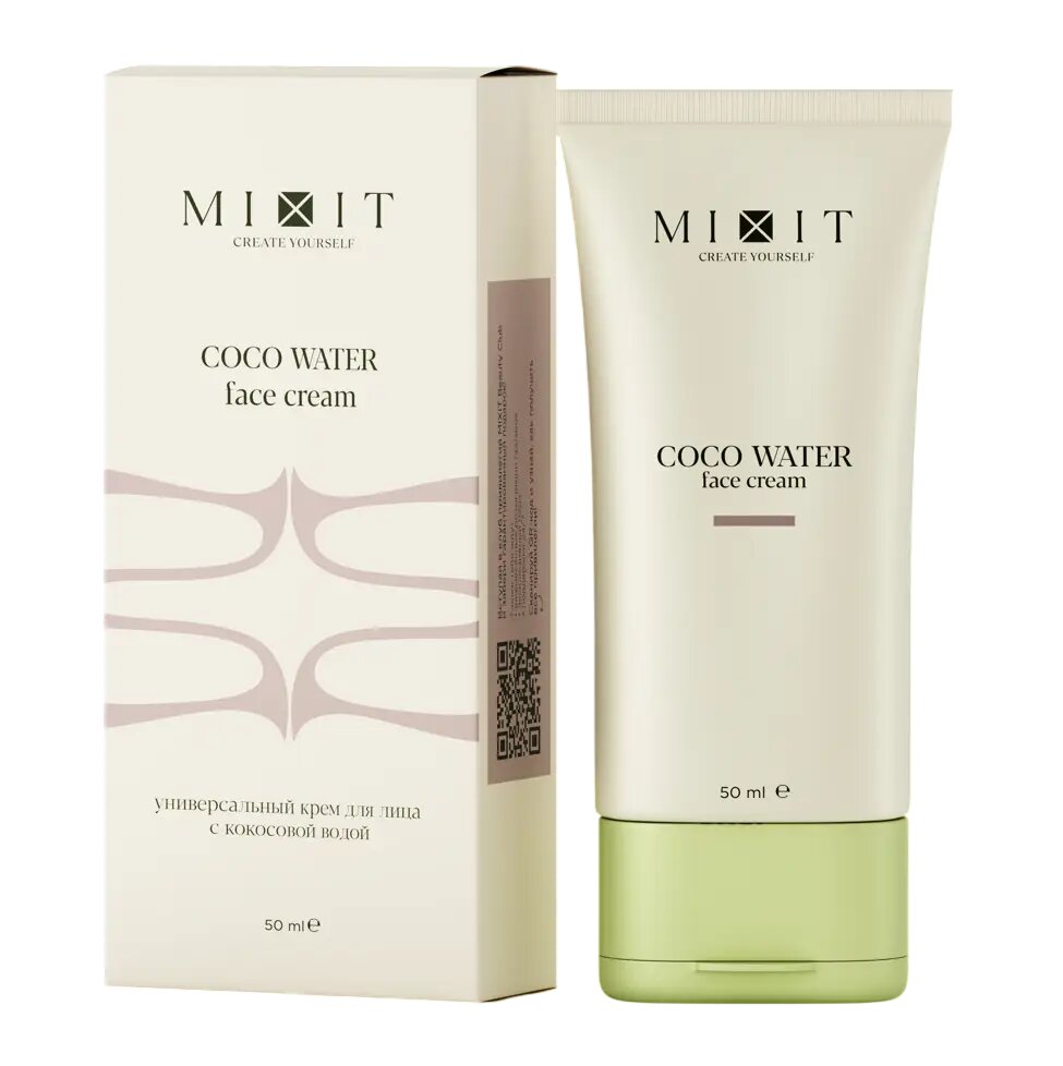 Mixit Coco Water Универсальный крем для лица с кокосовой водой 50 мл 1 шт