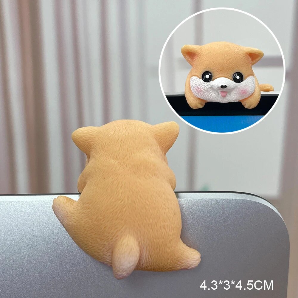 Фигурка щенка из смолы, 4.3*3*4.5 см, Dog