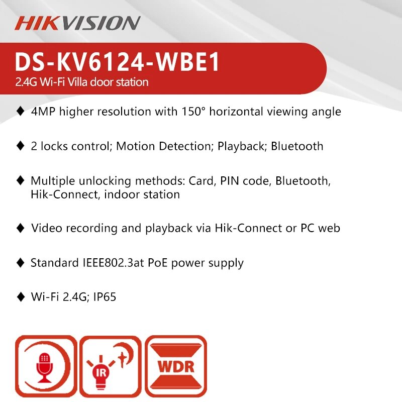 Hikvision DS-KABV6114-RS дождевик — фото 1