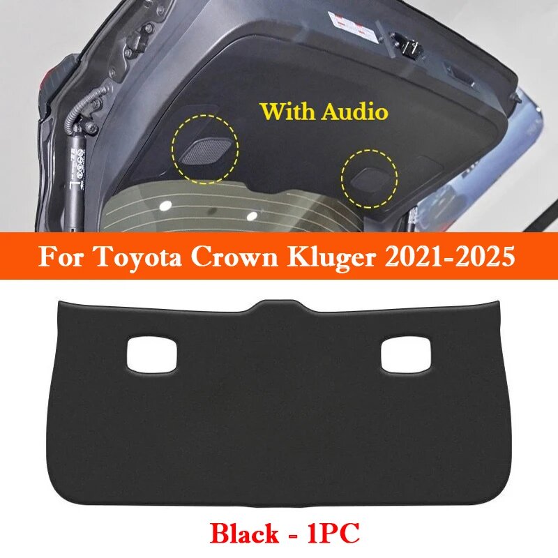 Для Toyota Crown Kluger 2021-2025 автомобильная защита багажника, противоударная накладка на заднюю дверь, защита от царапин, грузовая подкладка, аксессуары для интерьера