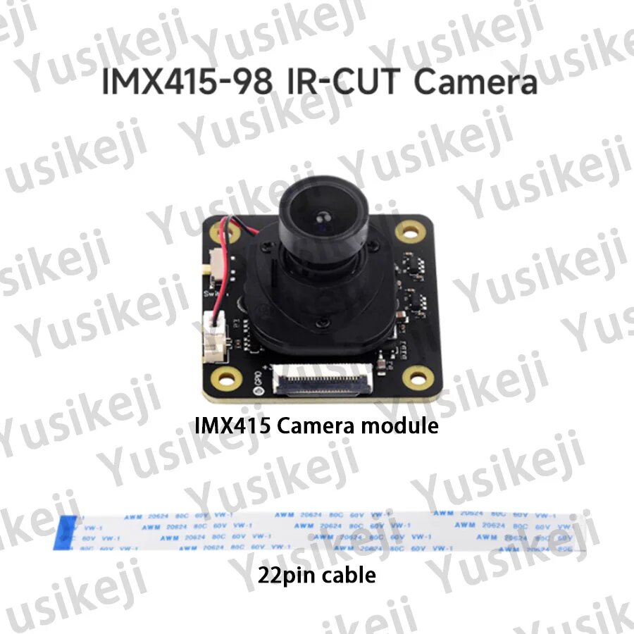 Камера IMX415-98 IR-CUT для Raspberry Pi Zero/Zero 2 W/Pi 5